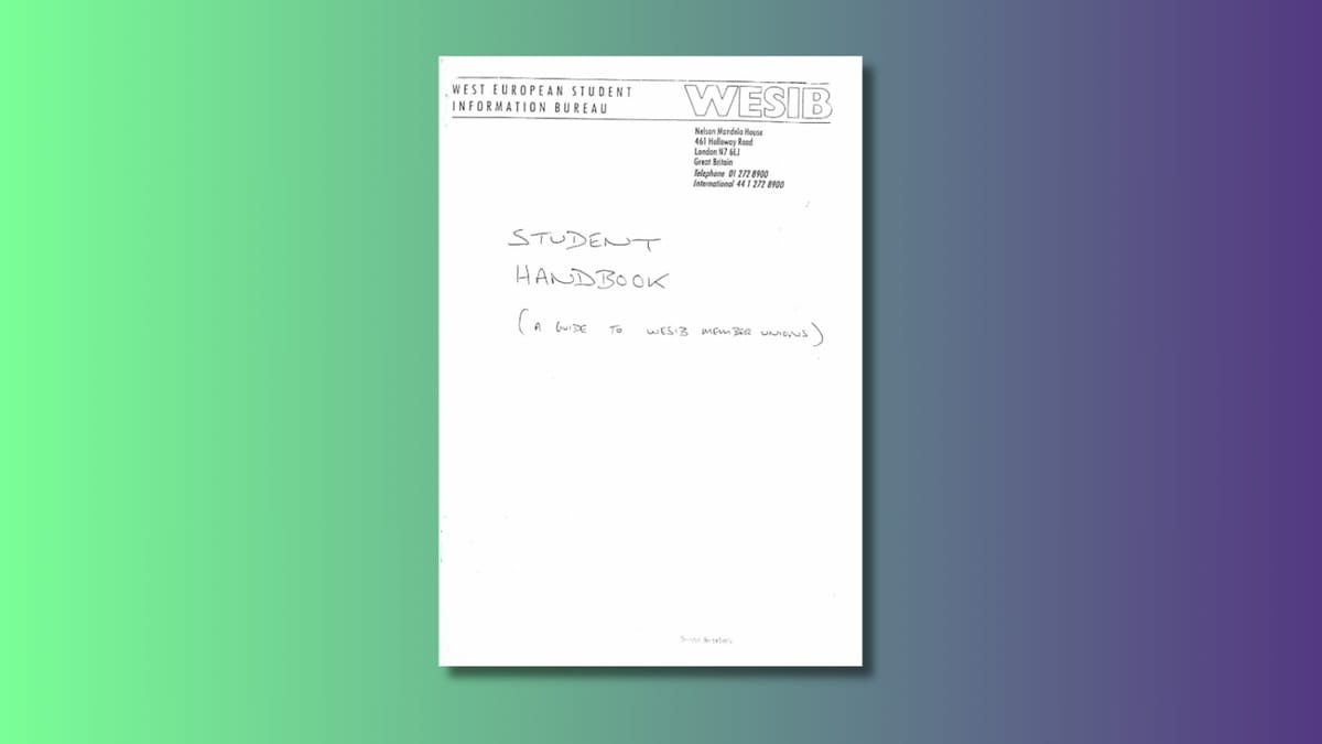 WESIB Student Handbook